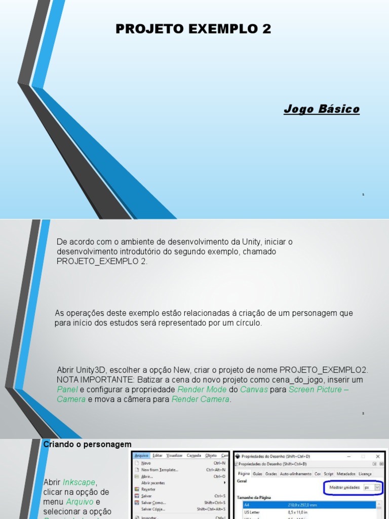 UNITY 05 - Projeto - Exemplo2 | PDF | Desenvolvimento de software | Programas