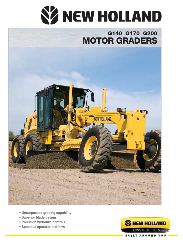 Motor Graders | PDF | Horsepower | Axle