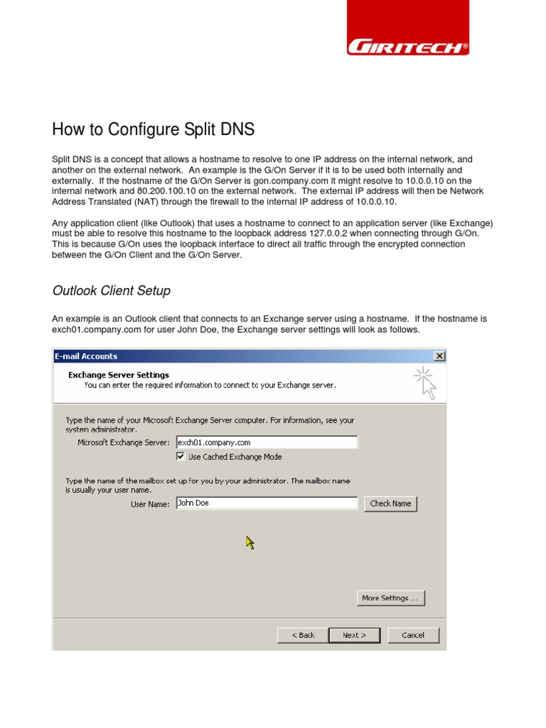 How to Configure Split DNS | Domain Name System | World Wide Web