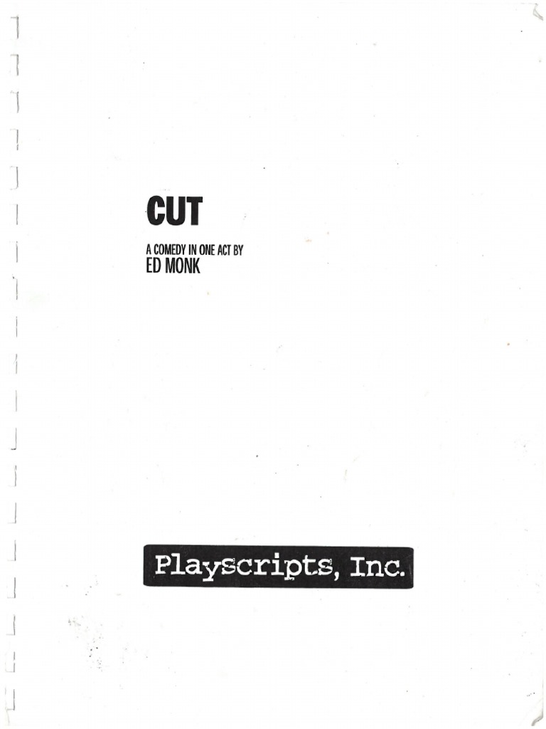 Cut by Ed Monk | PDF