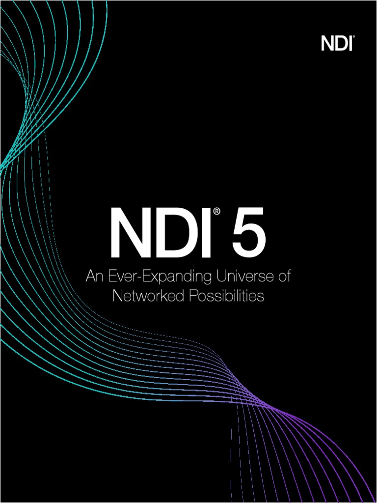 NDI 5 Ebook | PDF | Computer Network | Streaming Media
