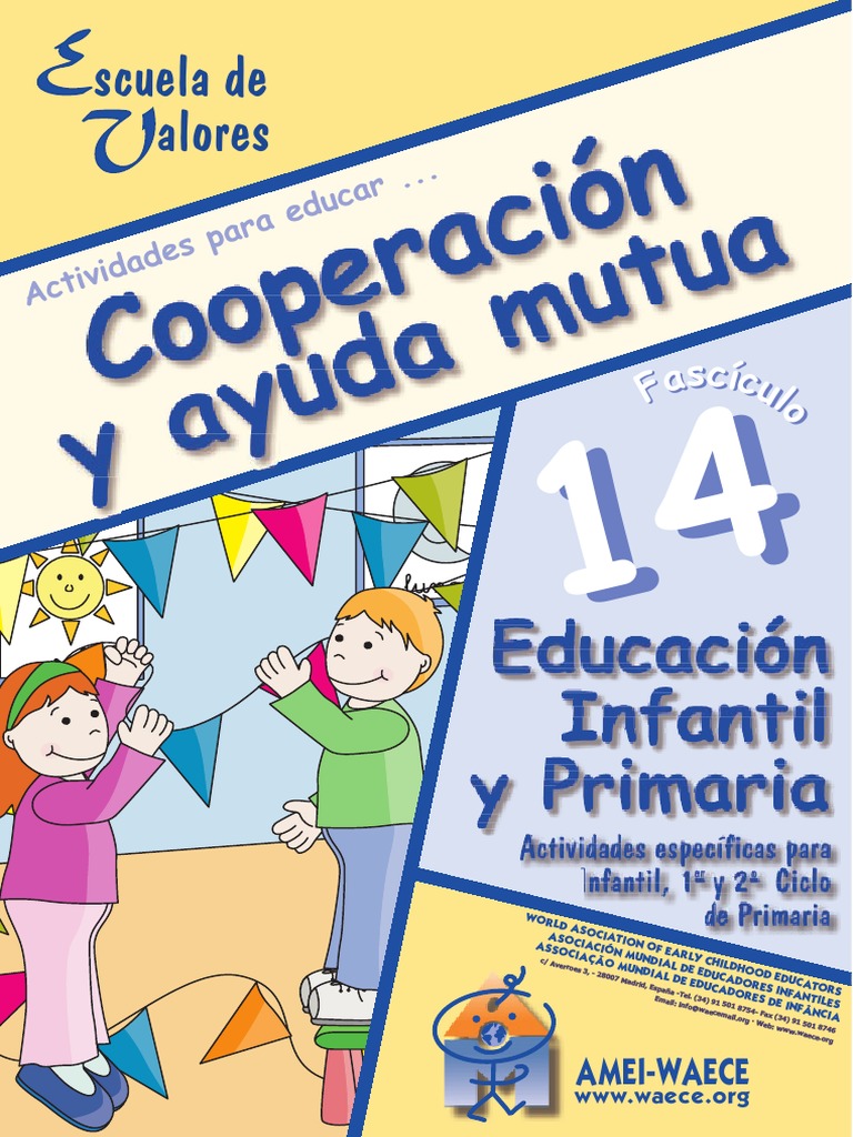 Valores en Infantil: Cooperación | PDF | Adultos | Comportamiento