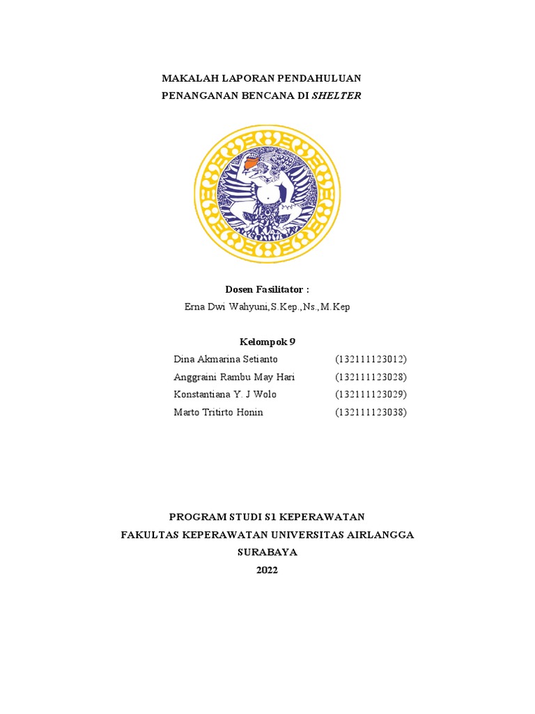 Bencana SHELTER | PDF | Kesehatan Holistik | Sains & Matematika