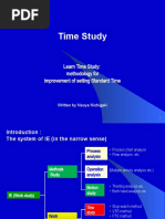 02 Manual Work Cycle Time Analysis | PDF | Cognition | Cognitive Science