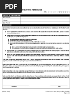 Bank Reference Form | PDF | Personal Finance | Economies