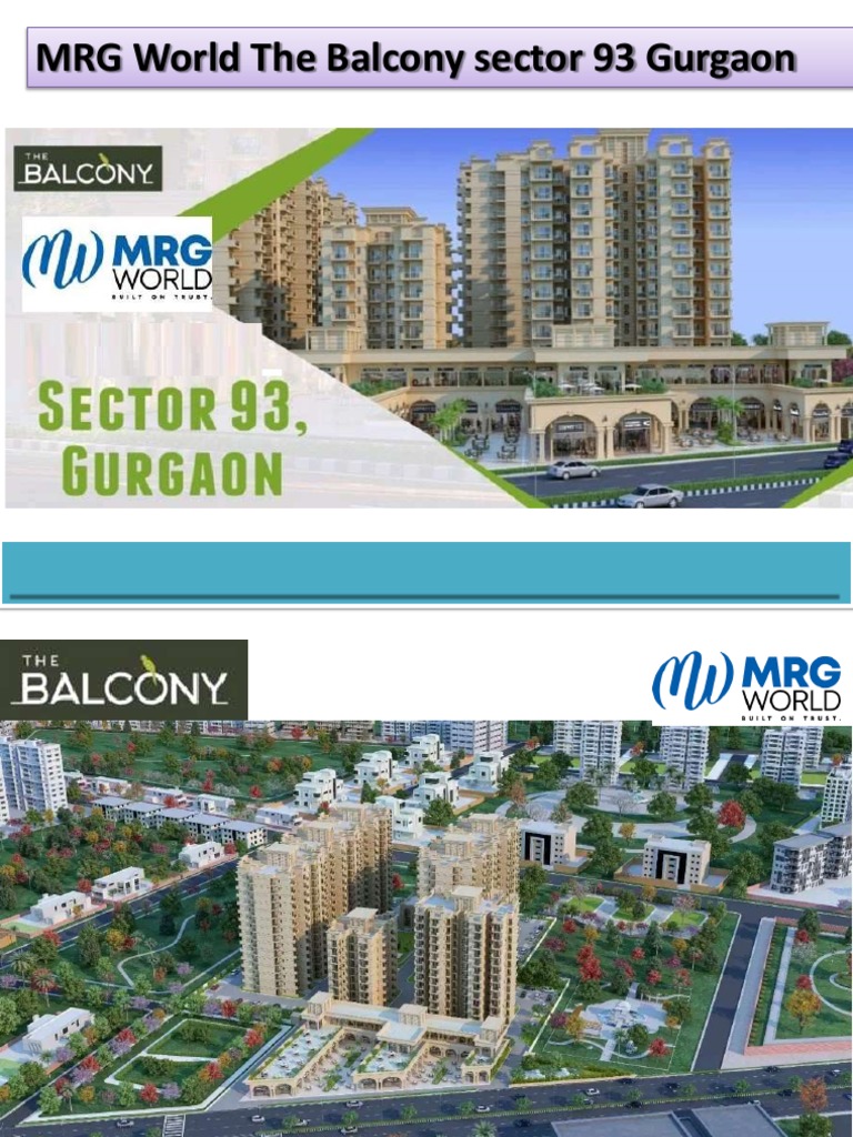 MRG World Balcony Brochure | PDF