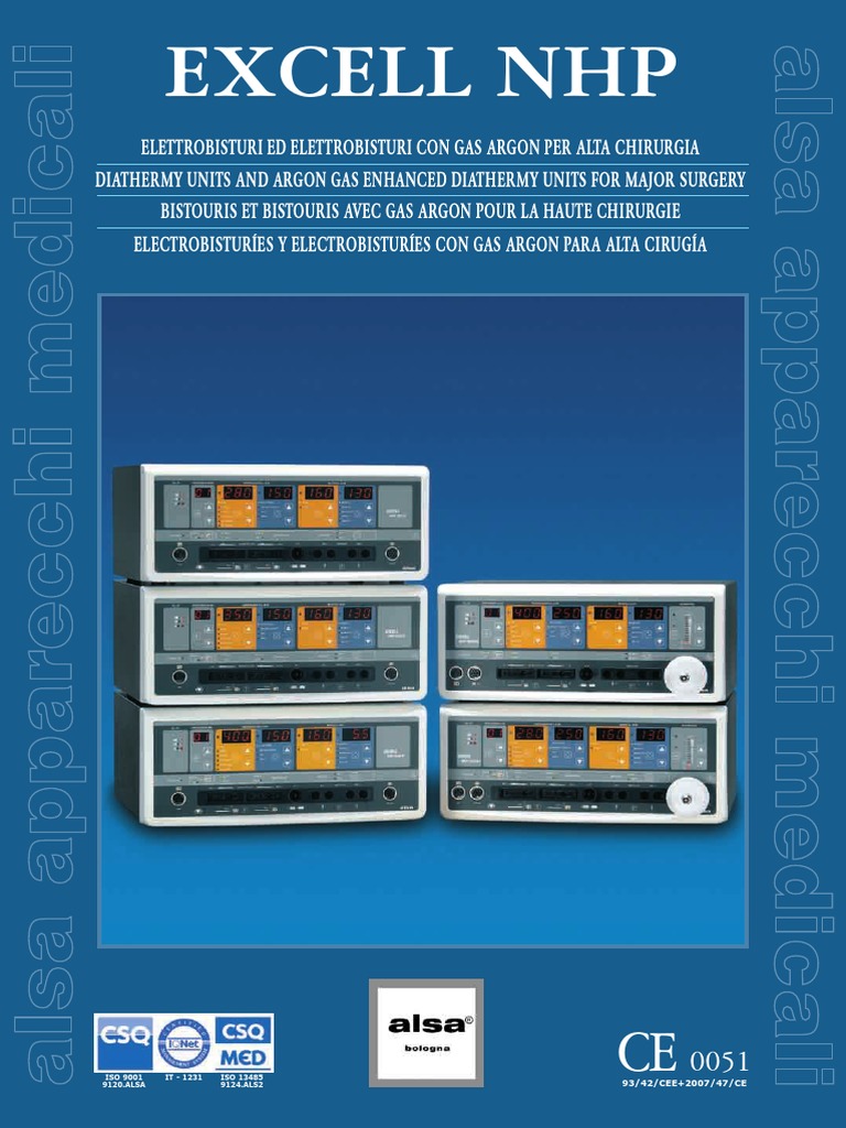 Catalogo Electrobisturi ALSA EXCELL NHP | PDF