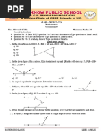 CLASS 9-Lines and Angles | PDF