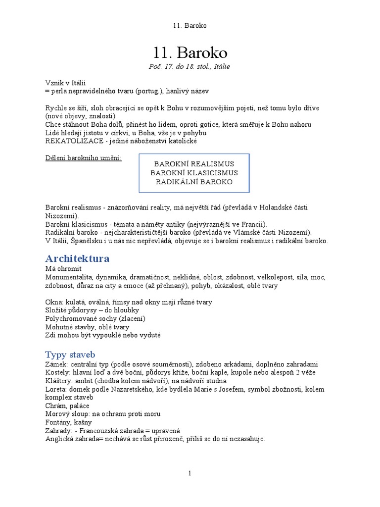 11 - Baroko | PDF