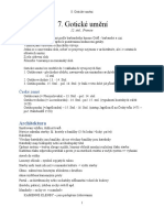 Gotika - Znaky | PDF
