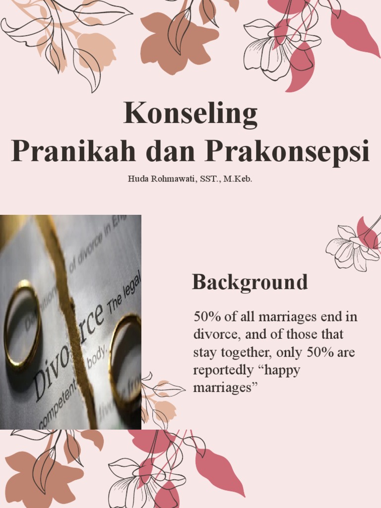 Konseling Pranikah & Prakonsepsi | PDF