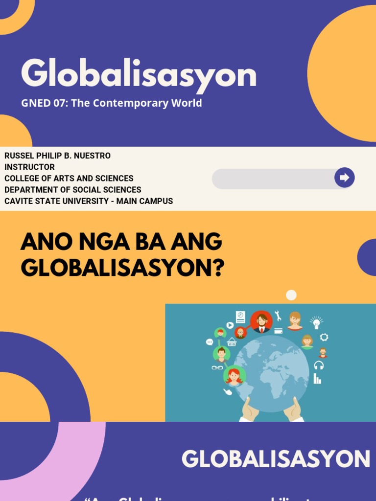 Globalisasyon PPT 1 | PDF