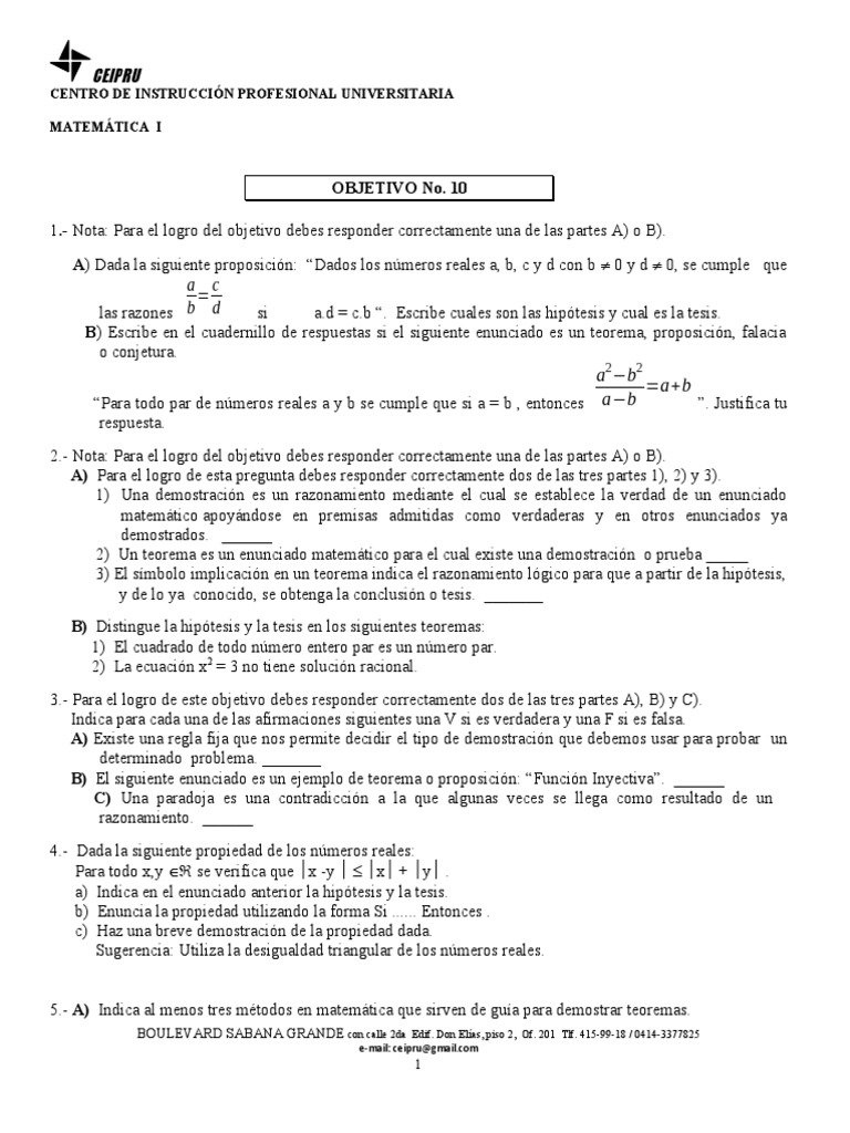 MAT13PIN | PDF | Prueba matemática | Triángulo