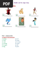 Aladdin Movie Worksheet | PDF