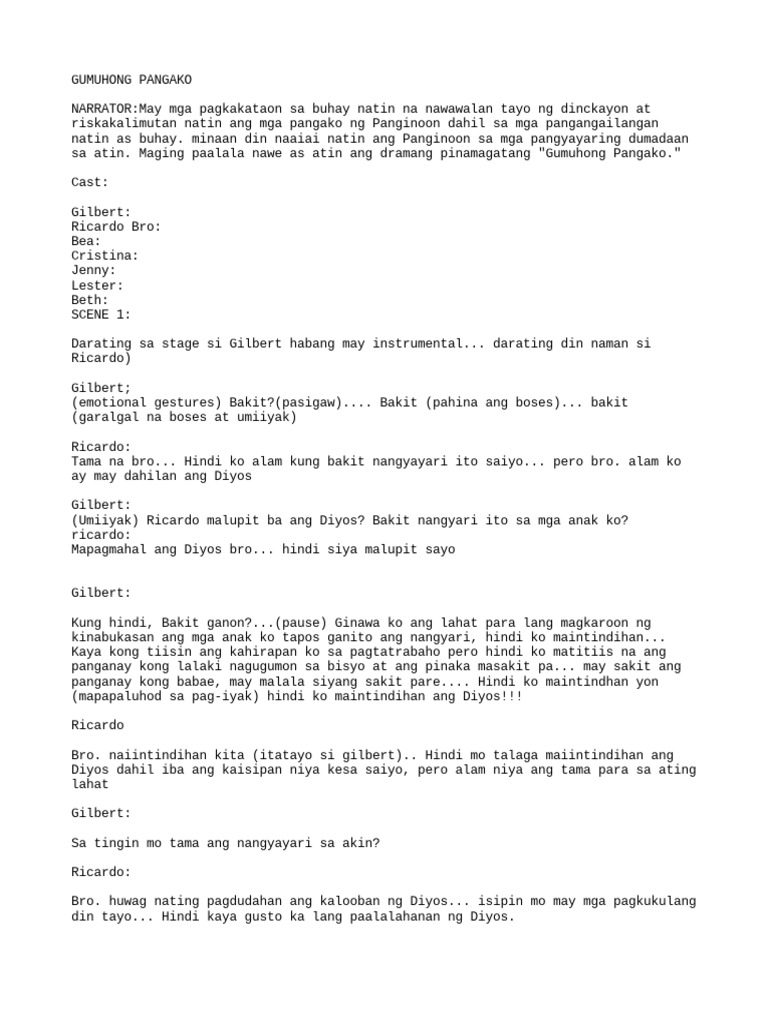 Gumuhong Pangak-Wps Office | PDF