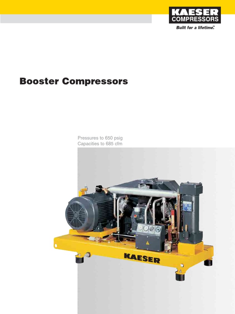 Kaeser Booster Compressors | PDF | Pump | Mechanical Engineering