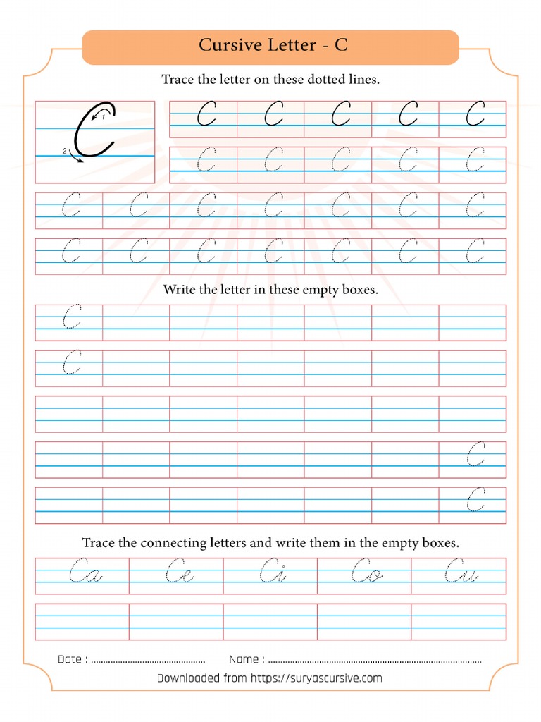 Cursive-Capital-Letter-C | PDF