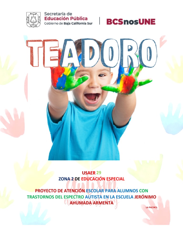 Proyecto Tea Jeronimo 2 | PDF | Aprendizaje | Espectro autista