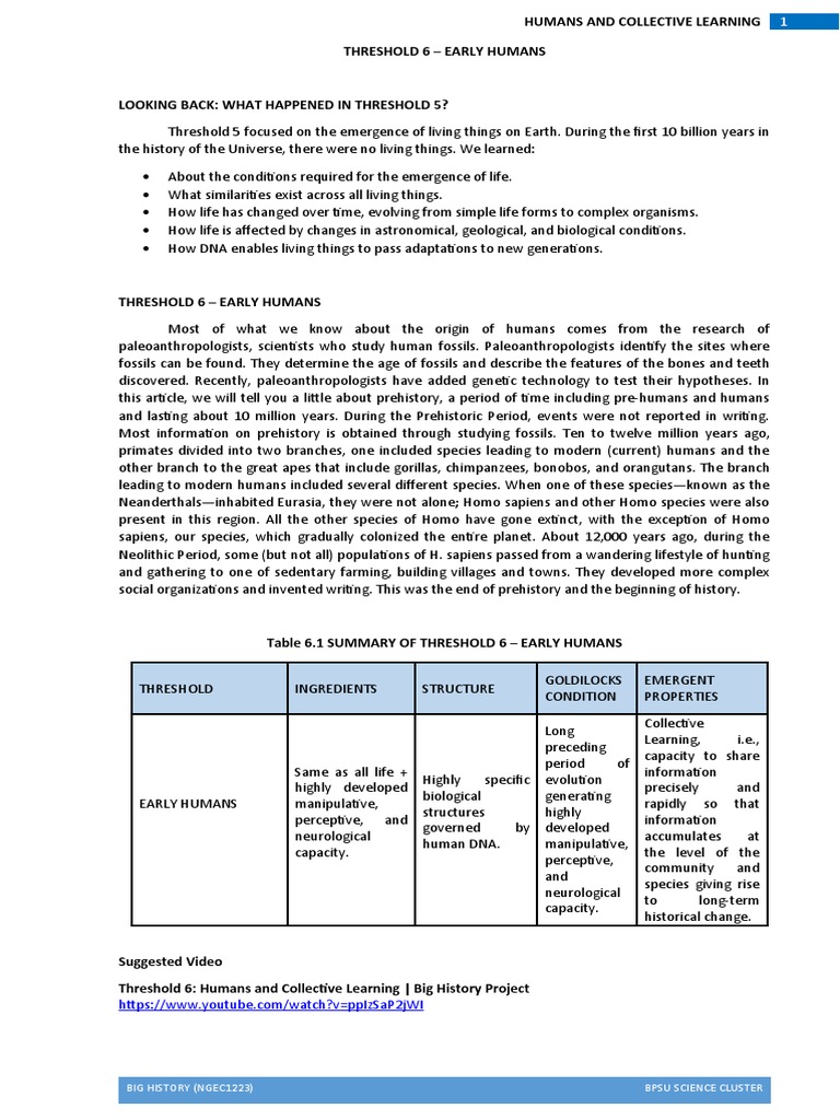 6 Humans and Collective Learning | PDF | Philosophy