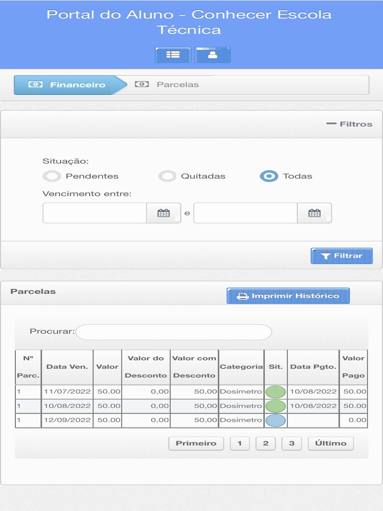 Portal Do Aluno | PDF