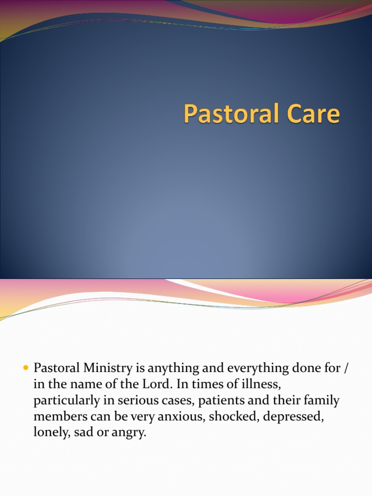 Pastoral Care | PDF