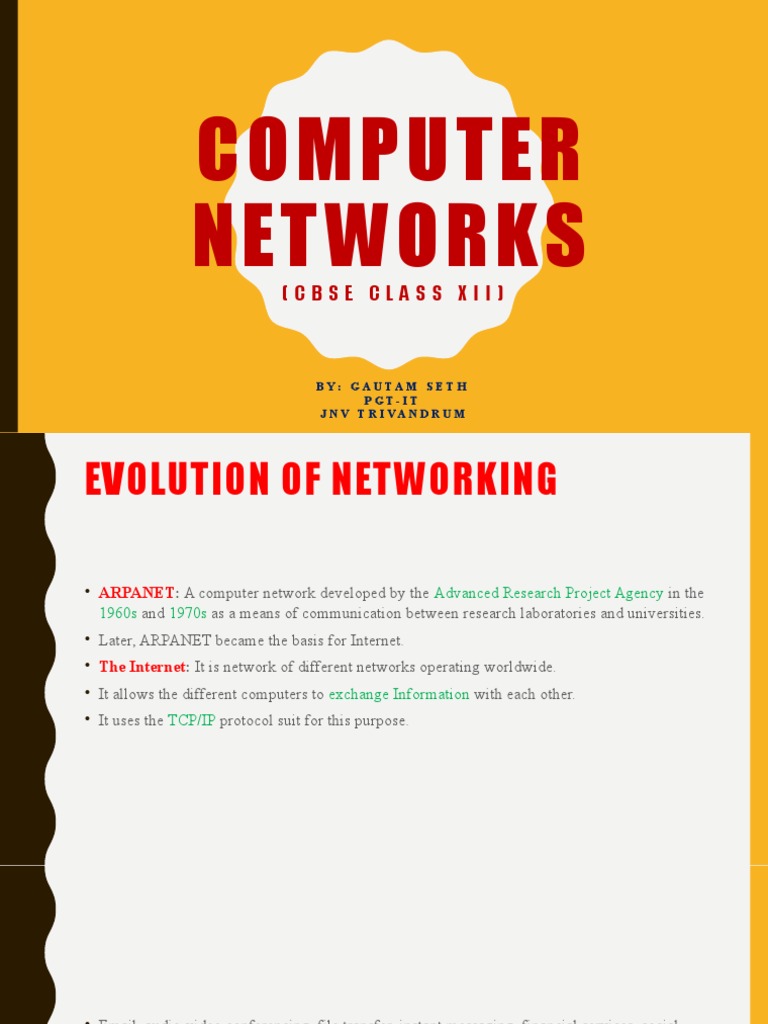 Part 1 Computer Network | PDF | Computer Network | Telecommunications