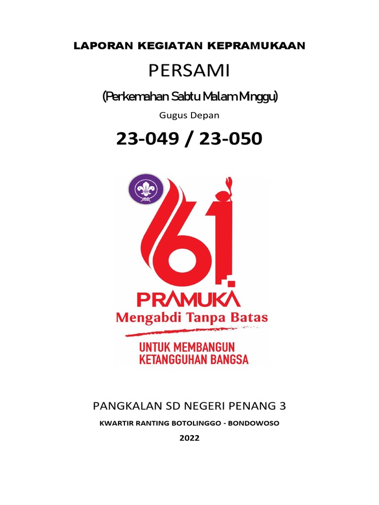 3 Kegiatan Persami | PDF