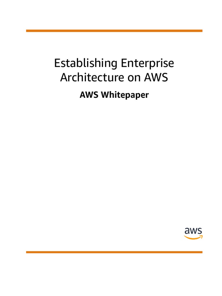 Establishing Enterprise Architecture | PDF | Enterprise Architecture ...