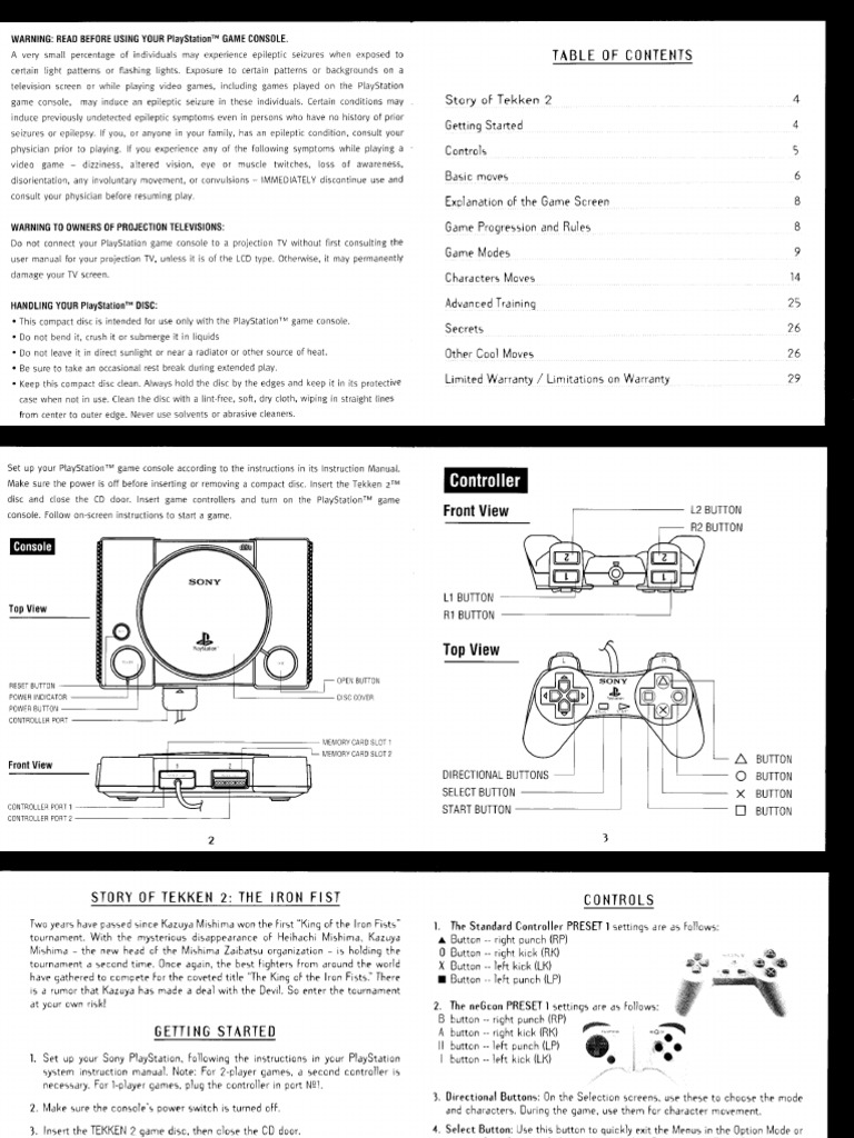 Tekken 2 (English) | PDF