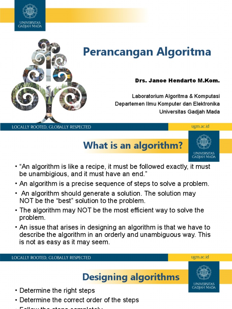 Perancangan Algoritma | PDF | Algorithms | Mathematics