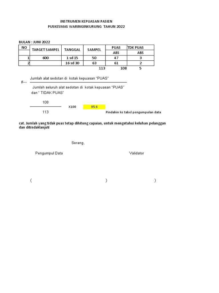 September PENGUMPULAN DATA KMP | PDF