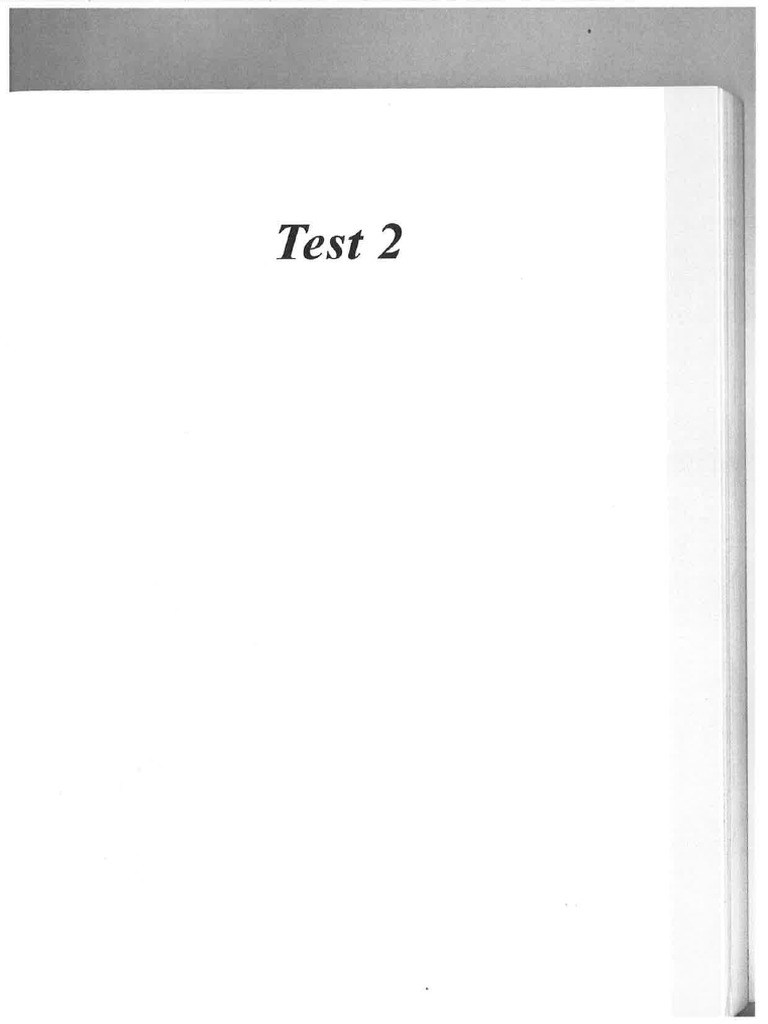 Fce Test 2 Ruoewl | PDF