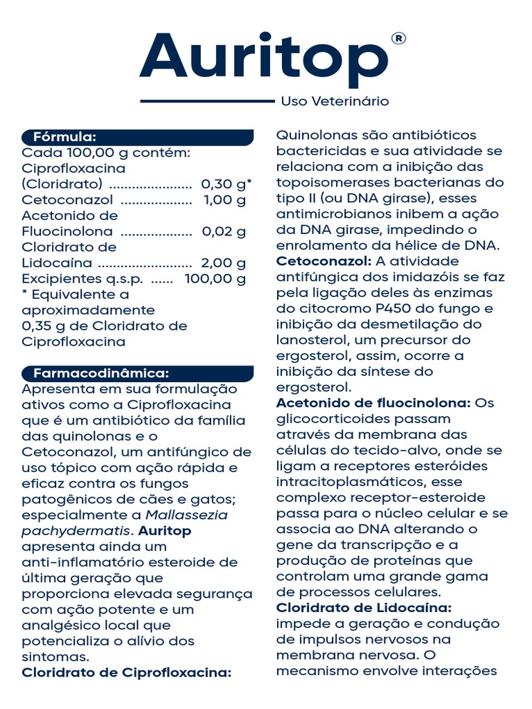 Auritop Bula | PDF | Medicina Clínica | Especialidades médicas