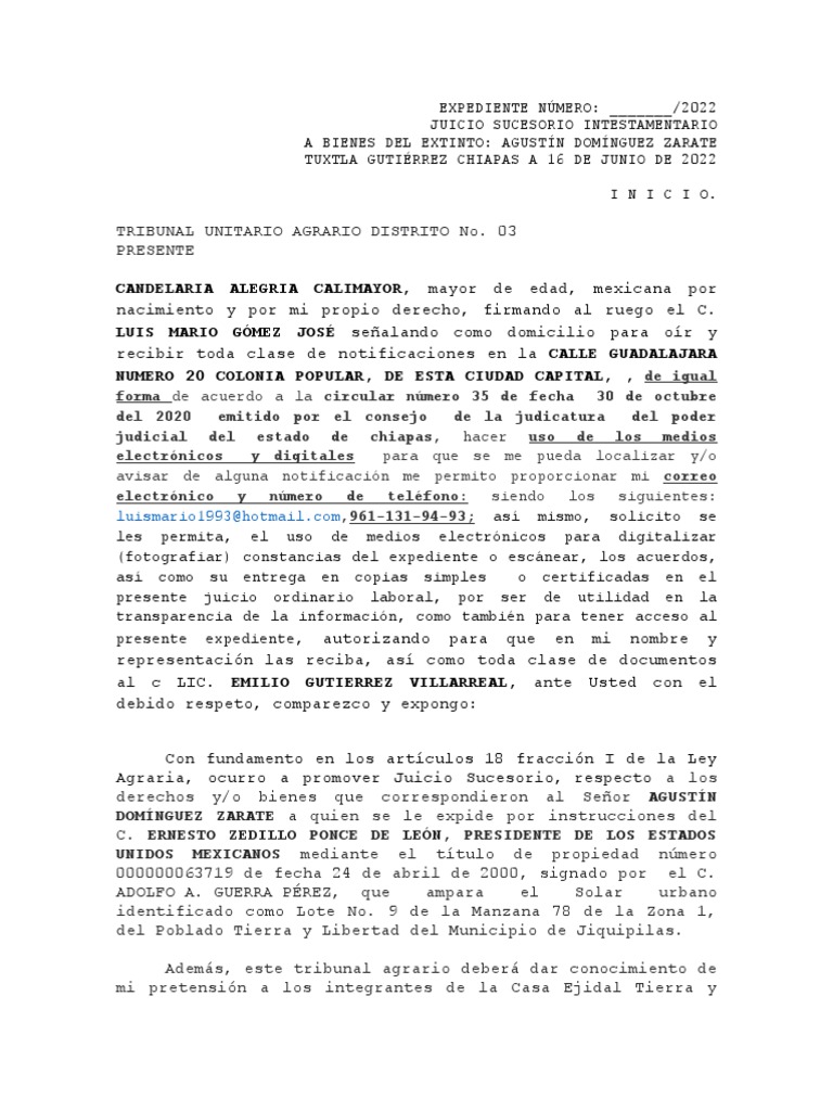 Demanda Agraria,... Tierra y Libertad | PDF | Justicia | Crimen y violencia