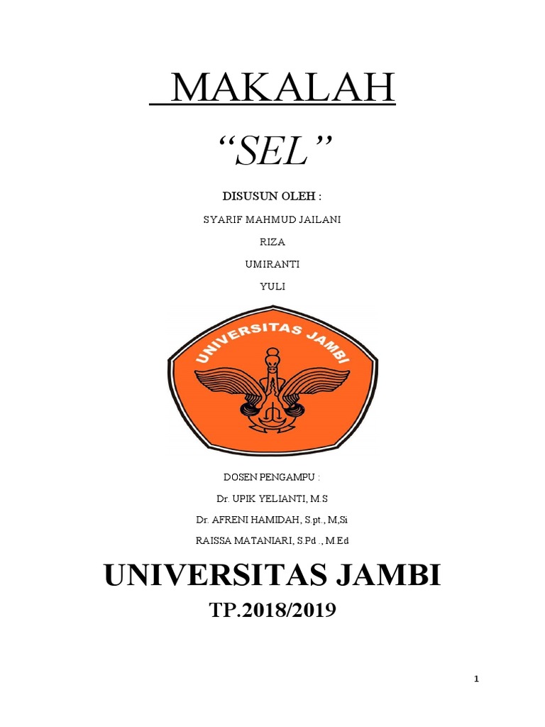 Makalah Kelompok Sel | PDF