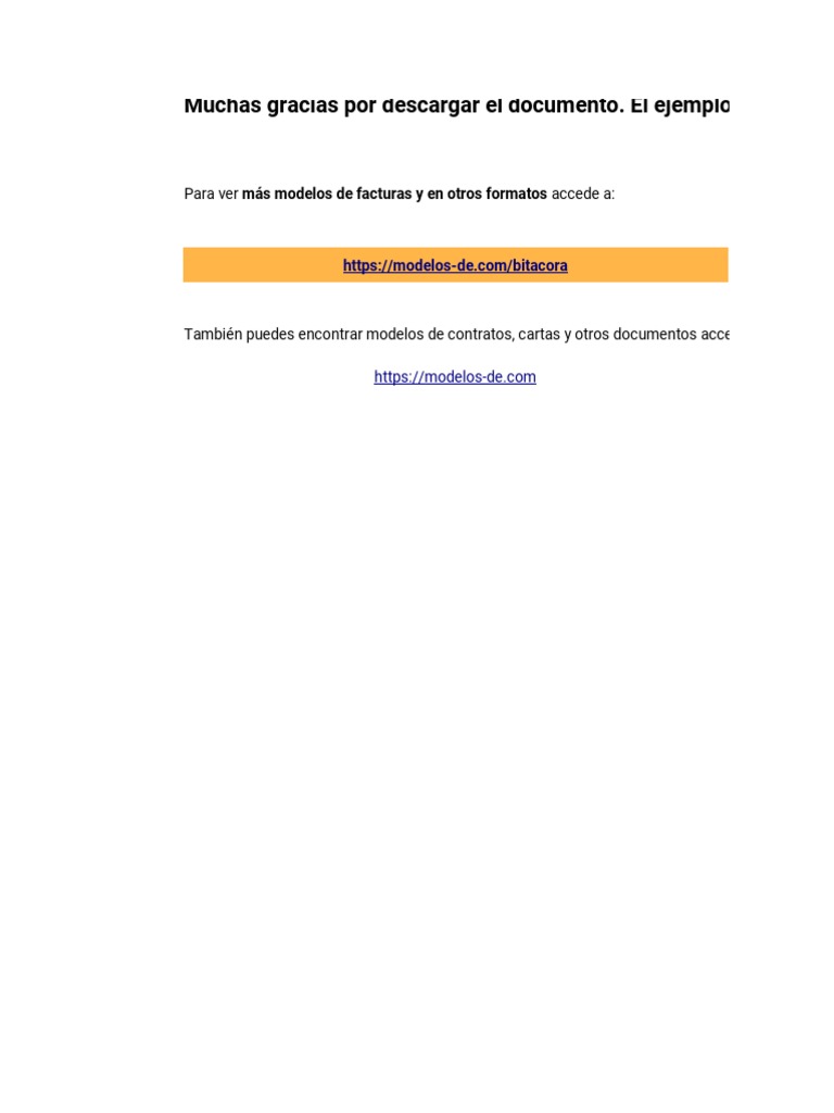 Bitácora de Obra en Excel | PDF