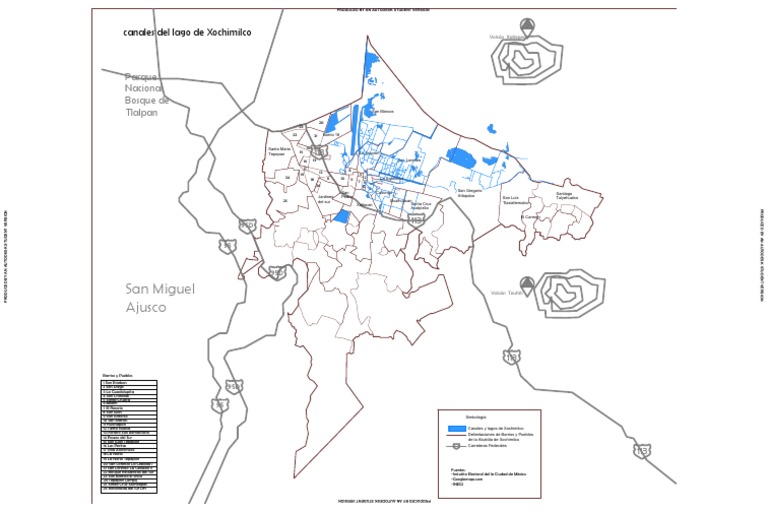 Canales de Lago de Xochimilco | PDF