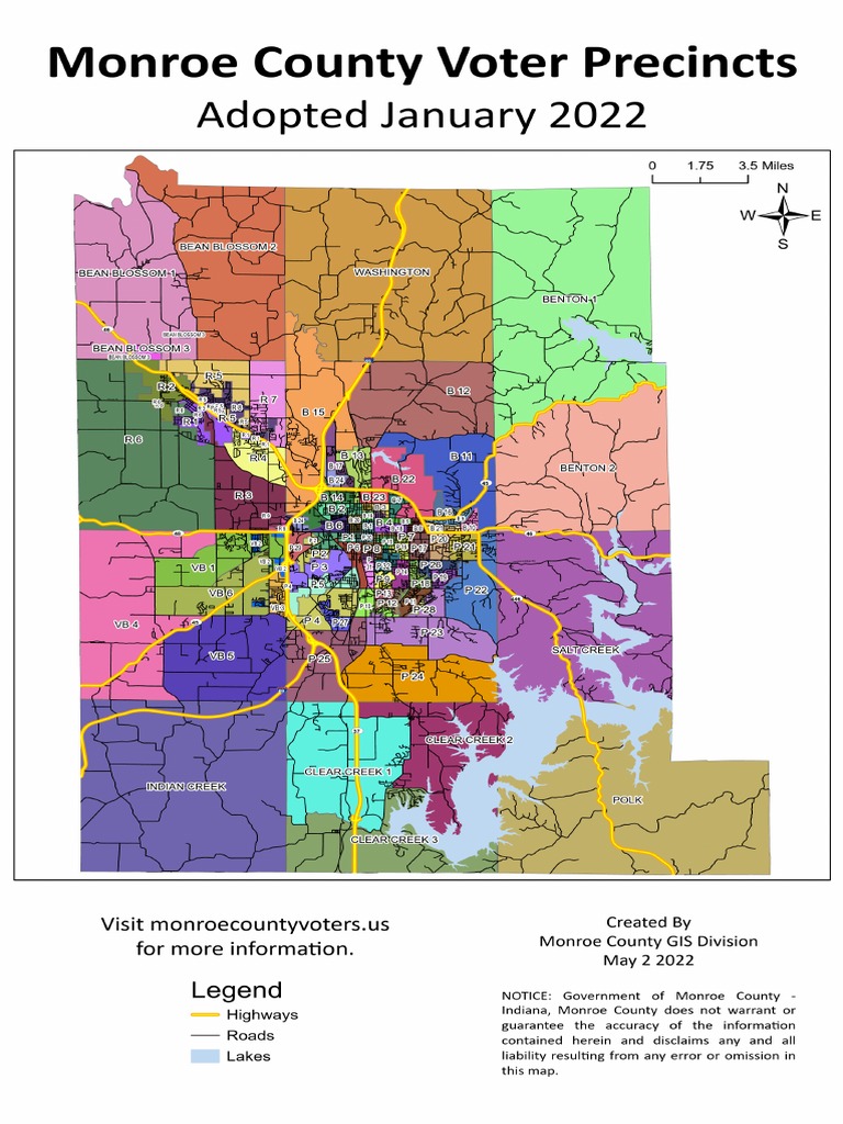 Monroe County Voter Precincts | PDF