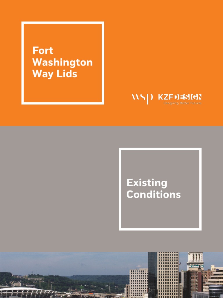 Fort Washington Way Presentation - Oct 2022 | PDF