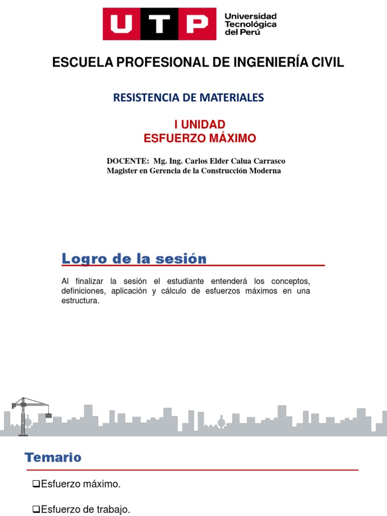 S04.s1-Esfuerzo Máximo | PDF | Tecnología