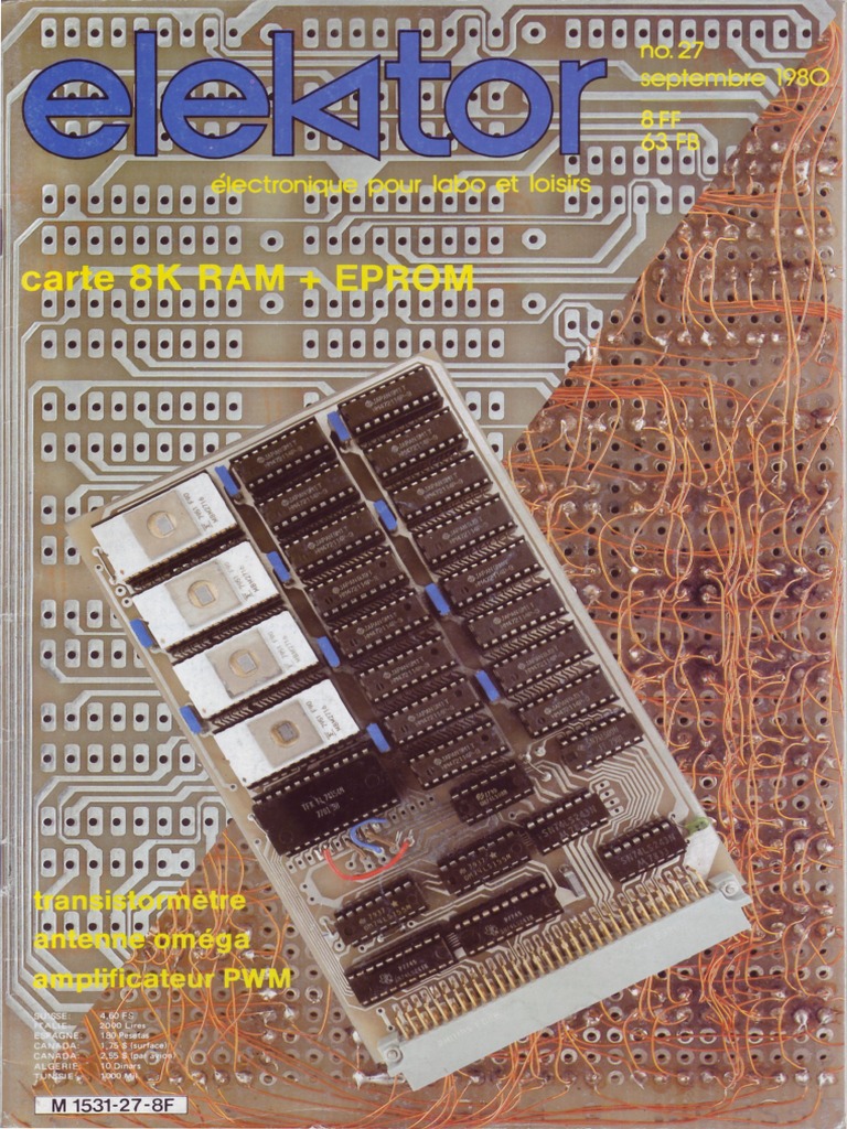 Elektor N°027 Septembre 1980 FR-by Bricmic | PDF