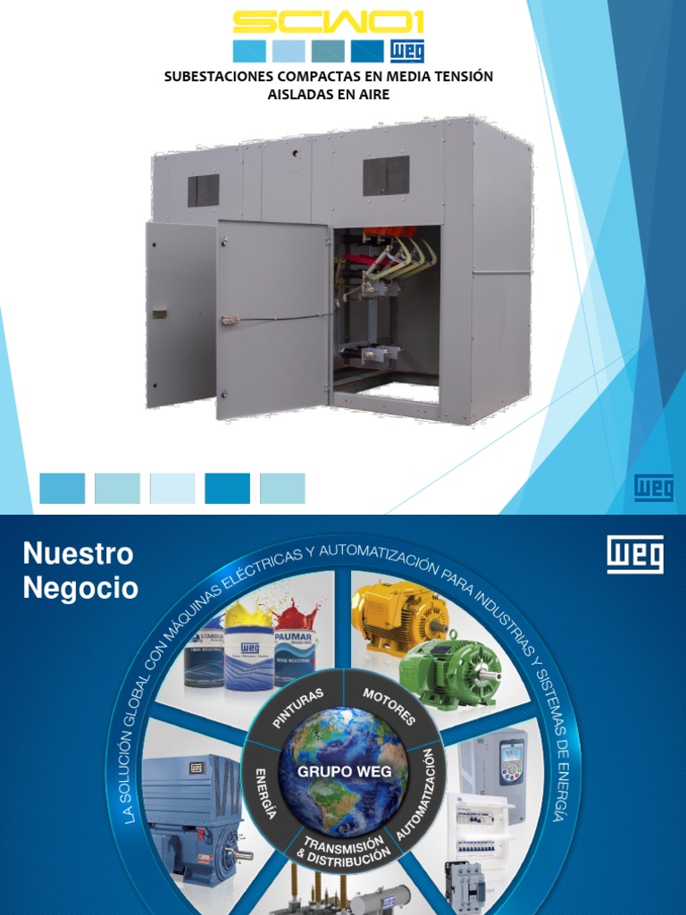 WEGbinar 2 - Subestación compacta WEG SCW01 | PDF | Subestacion ...