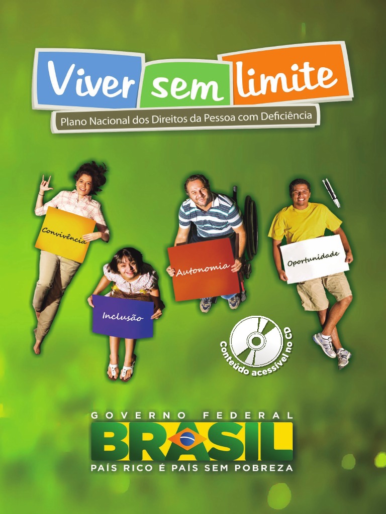 Plano Nacional Dos Direitos Das Pessoas Com Deficiencia | PDF ...
