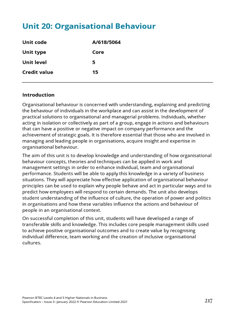 20-Organization Behaviour | PDF