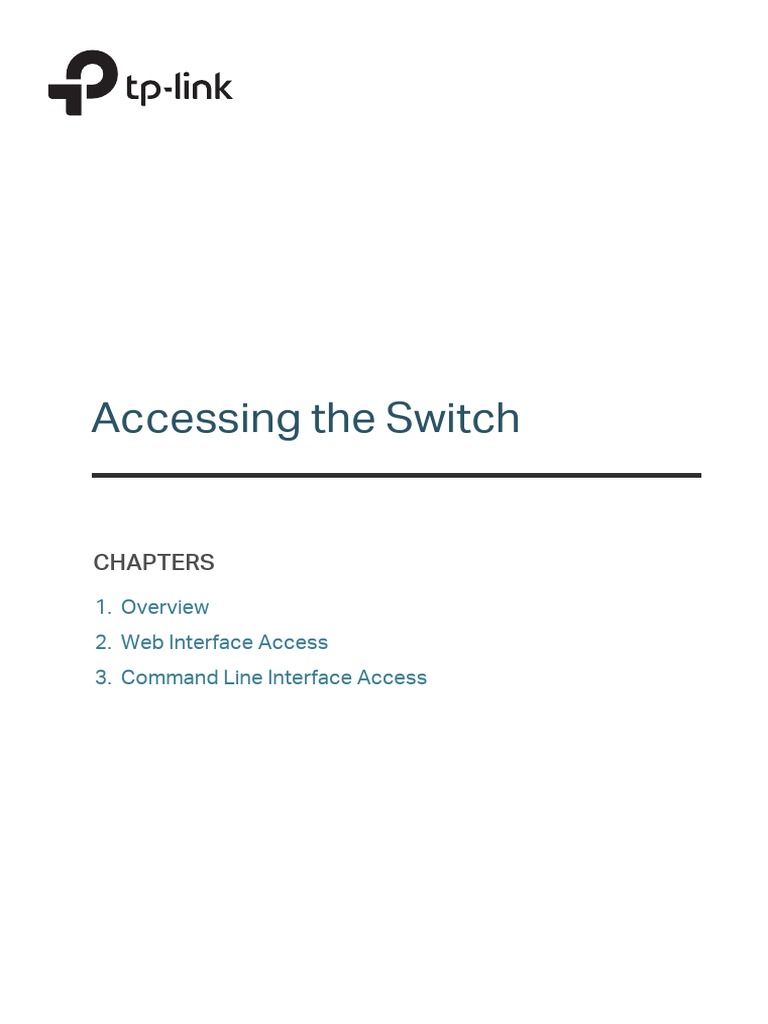 Accessing The Switch | PDF | Command Line Interface | World Wide Web