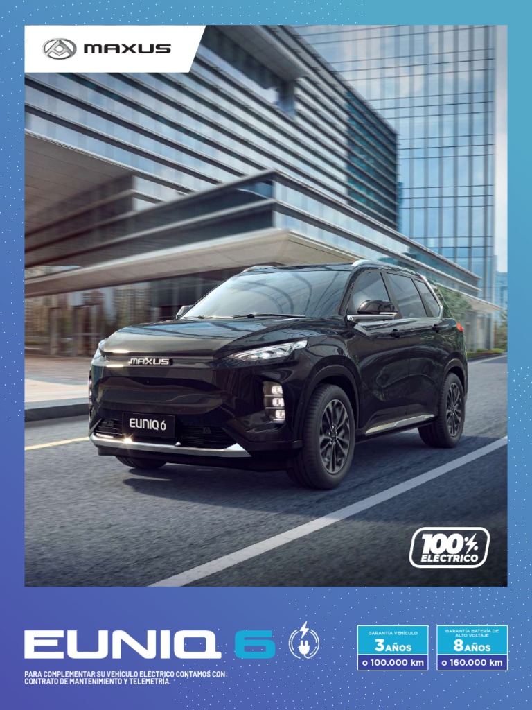 Maxus - EUNIQ 6 - Web | PDF