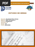Programa Arquitectónico y Estudio de Areas | PDF