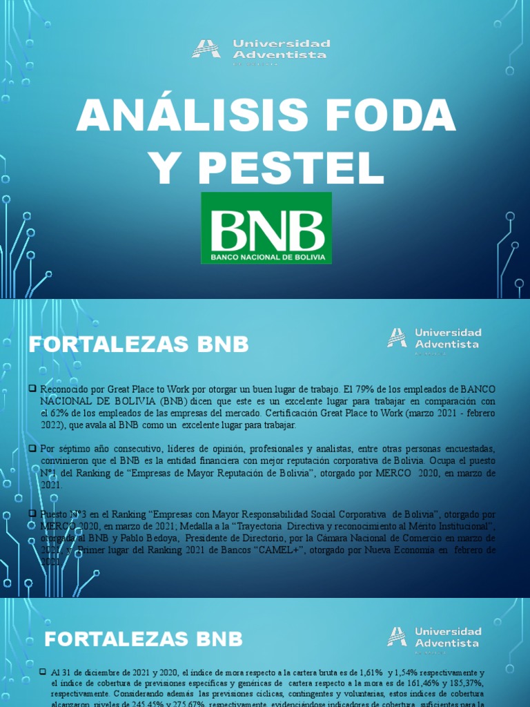 Análisis Bnb | PDF | Inflación | Bolivia
