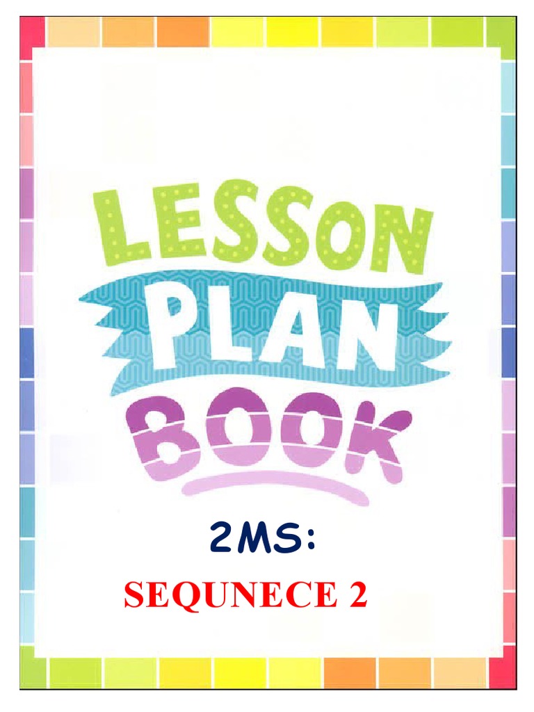 2ms Sequence 2 Lesson Plans | PDF