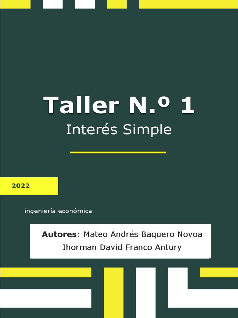 Taller N.° 2 - Mateo Andres Baquero y Jhorman David Franco | PDF | Economias | Deuda
